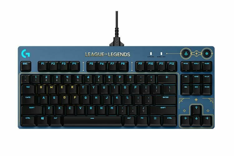 Игровая клавиатура унисекс Logitech G PRO League Of Legends 10th Anniversary Hax Limited Edition