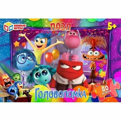 Пазлы Симбат "Умные игры", Головоломка, 80 деталей