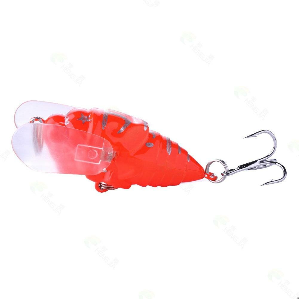 Бионическая рыбалка с использованием приманки в виде насекомого