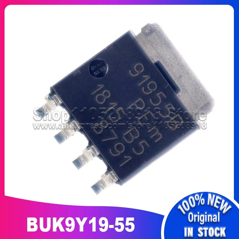 10 ~ 100 шт./лот BUK9Y19-55B 91955B SOT669 100% новый оригинальный точечный запас