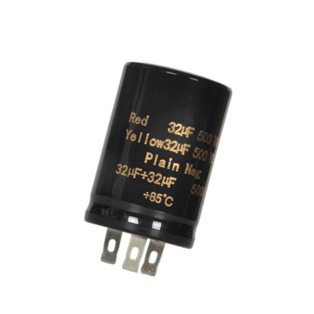 Электролитический конденсатор 500 В Звуковой конденсатор 10 МКФ/16 Мкф/20 Мкф/32 Мкф/50 Мкф/100 МКФ для источников питания Инверторной электроники