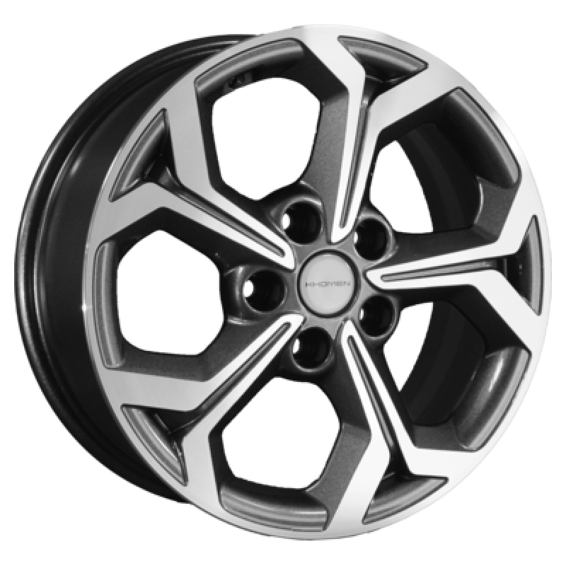 Диск колесный Khomen Wheels KHW1606 (Mitsubishi) 6,5x16 5x114,3 Dia67.1 ET46 цвет Gray-FP