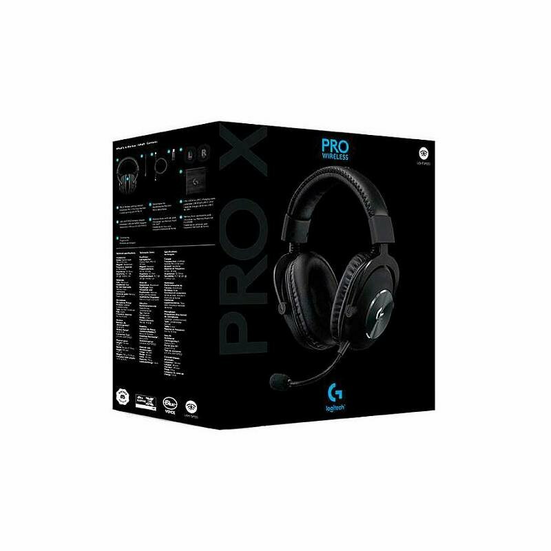 Гарнитура Logitech PRO X LIGHTSPEED Wireless Gaming, чёрный 981-000908 — фото 1