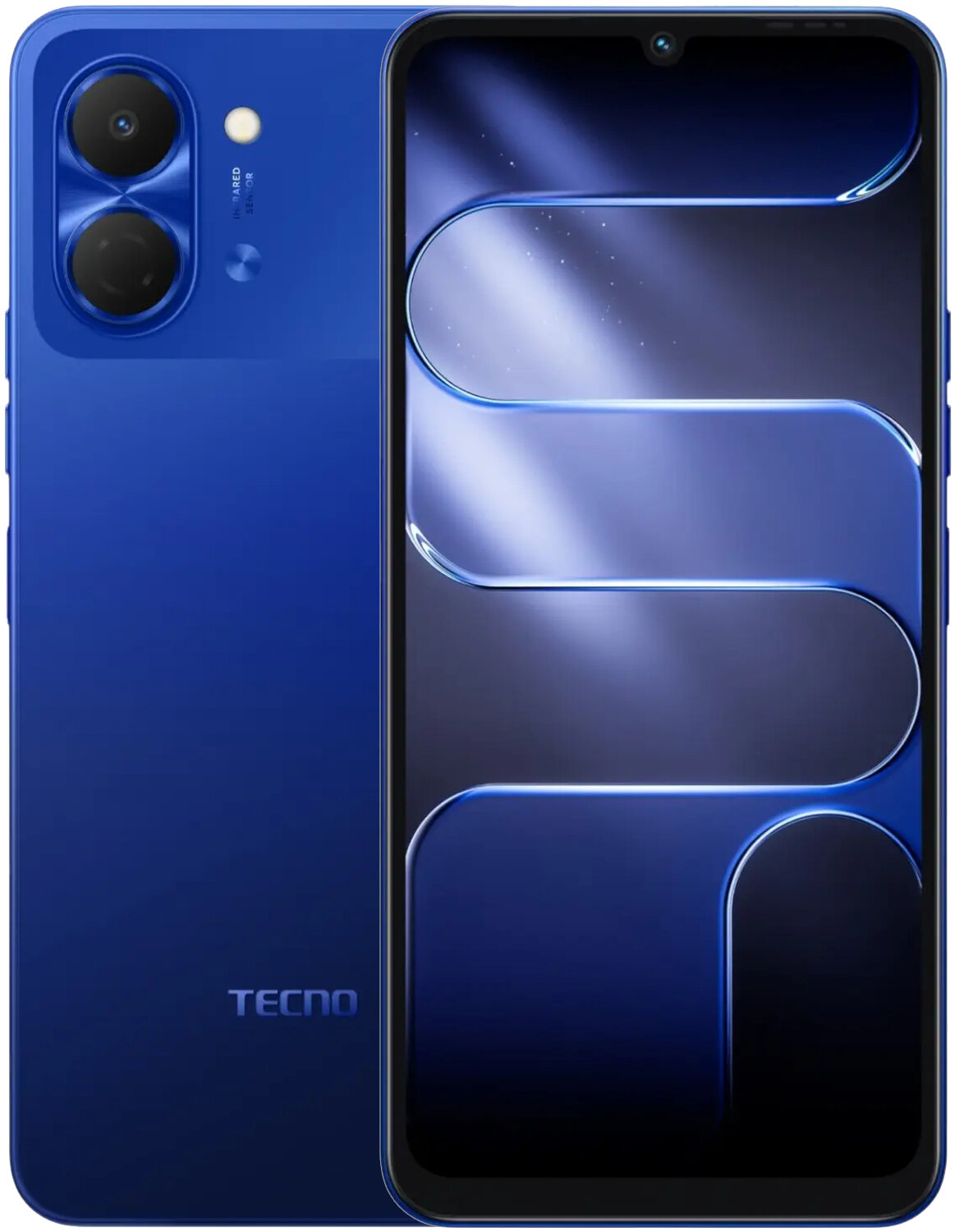 Смартфон - Tecno Spark Go 3 - 4/64Gb - Синий (Galaxy Blue) - Global
