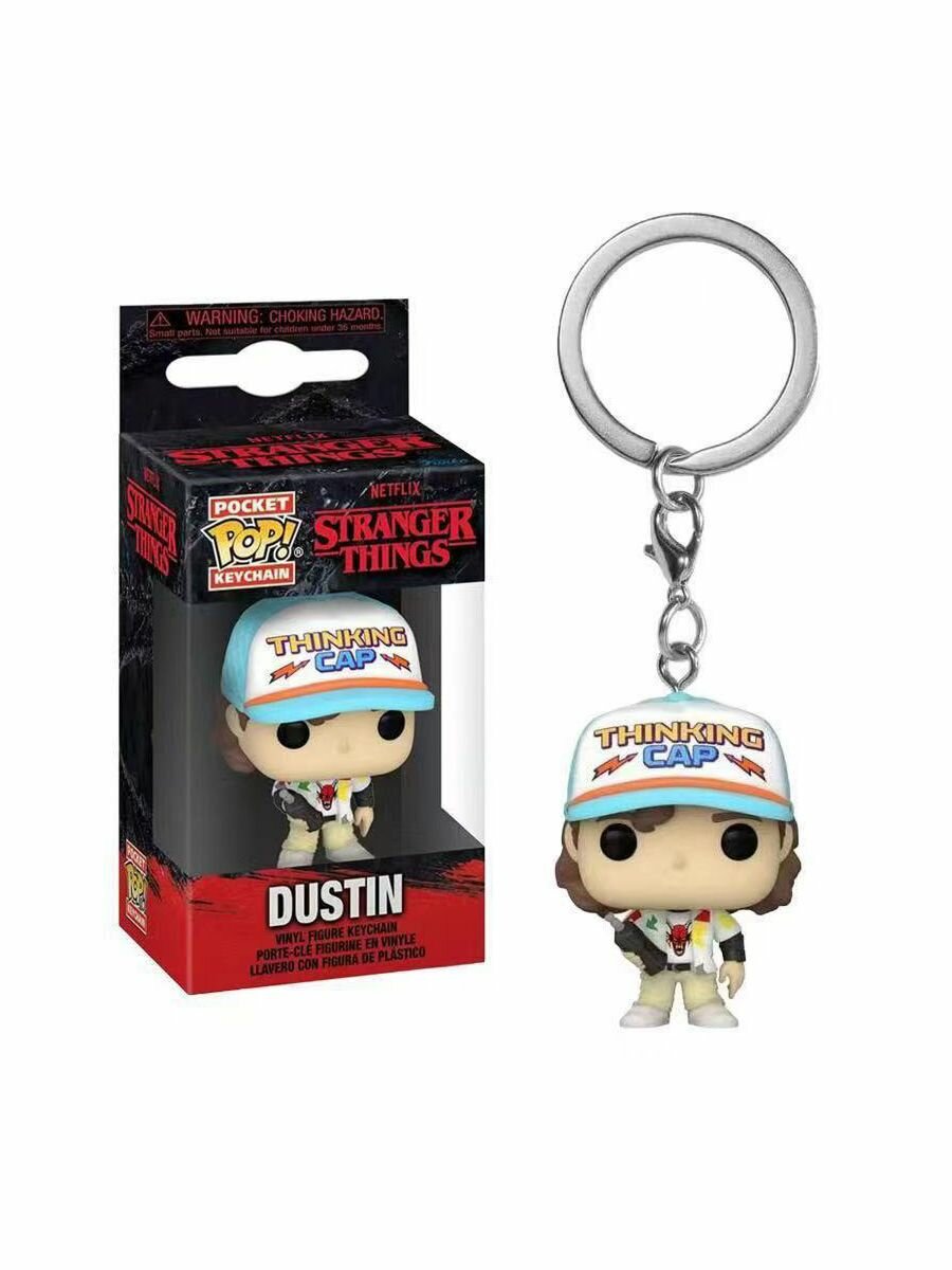 Брелок Stranger Things Одиннадцать Дастин Демогоргон игрушка брелок-фигурка