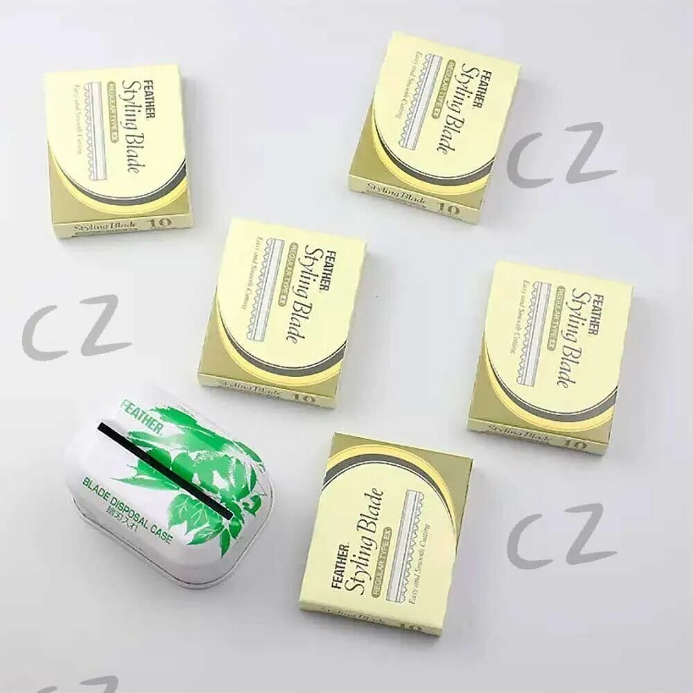 Лезвия Feather Styling Blade 50шт/уп д/бритв