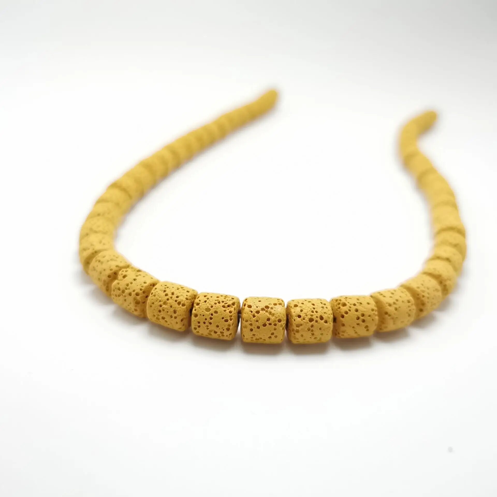 Бусы из вулканической лавы, 10x10 мм, 38 бусин, цвет 13