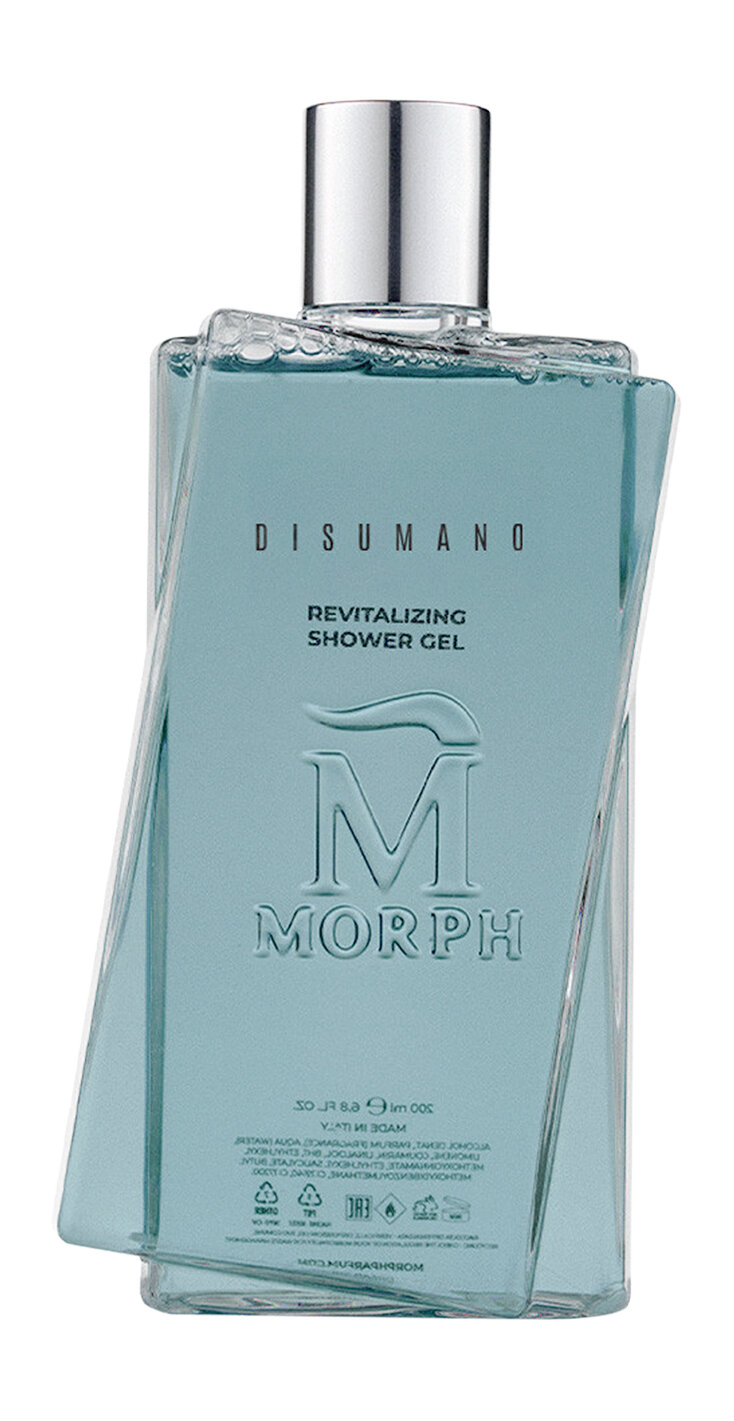 MORPH Гель для душа Disumano, унисекс, с кокосовым молоком, 200мл