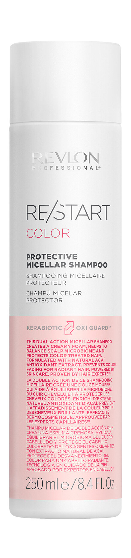 REVLON PROFESSIONAL Мицеллярный шампунь для окрашенных волос, 250 мл