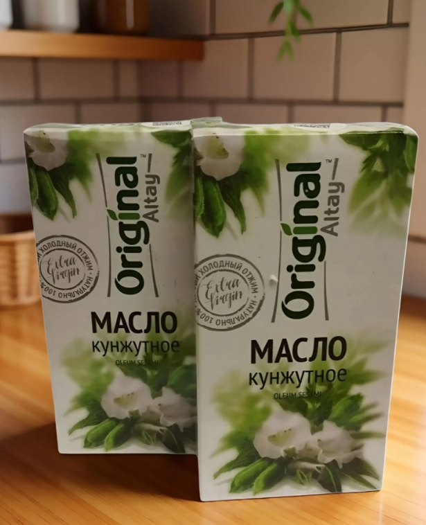 Кунжутное масло Original Altay, нерафинированное, холодный отжим, 100мл, 2шт