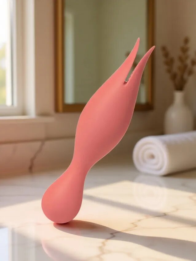 Премиальный бибратор Svakom Siren, силикон, красный, 18,9 см