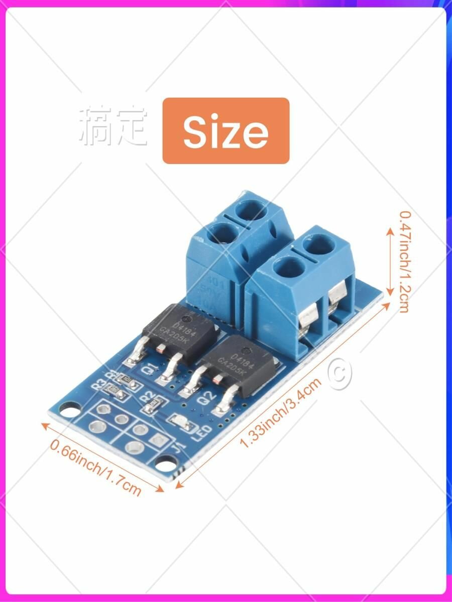 10 шт. DC 5V-36V 15A (макс. 30A) MOSFET MOS FET триггерный модуль драйвера 0-20 кГц ШИМ-регулятор панель управления