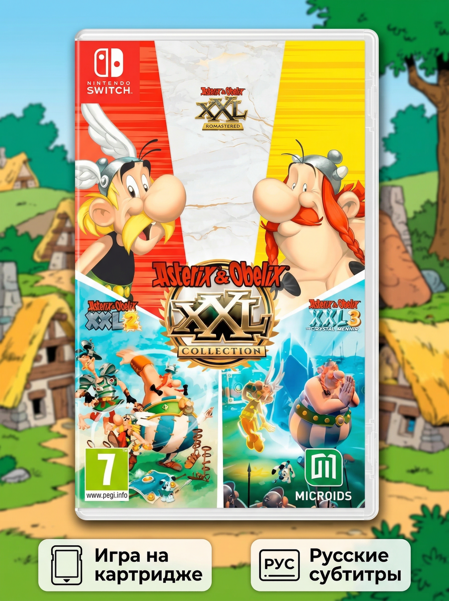 Asterix And Obelix XXL Collection (Русская версия)(Nintendo Switch)