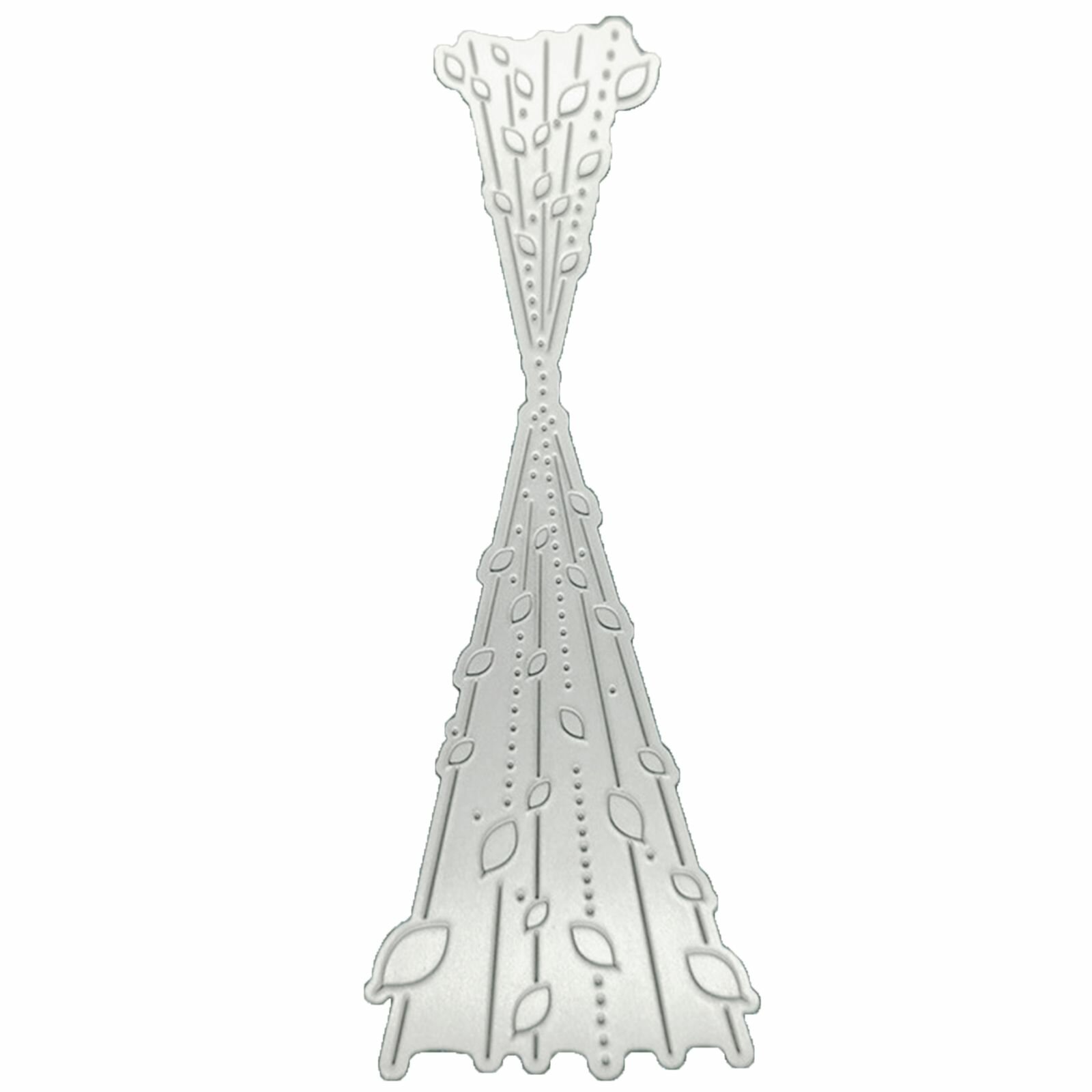 Шаблон для вырубки листьев скрапбукинга и создания открыток