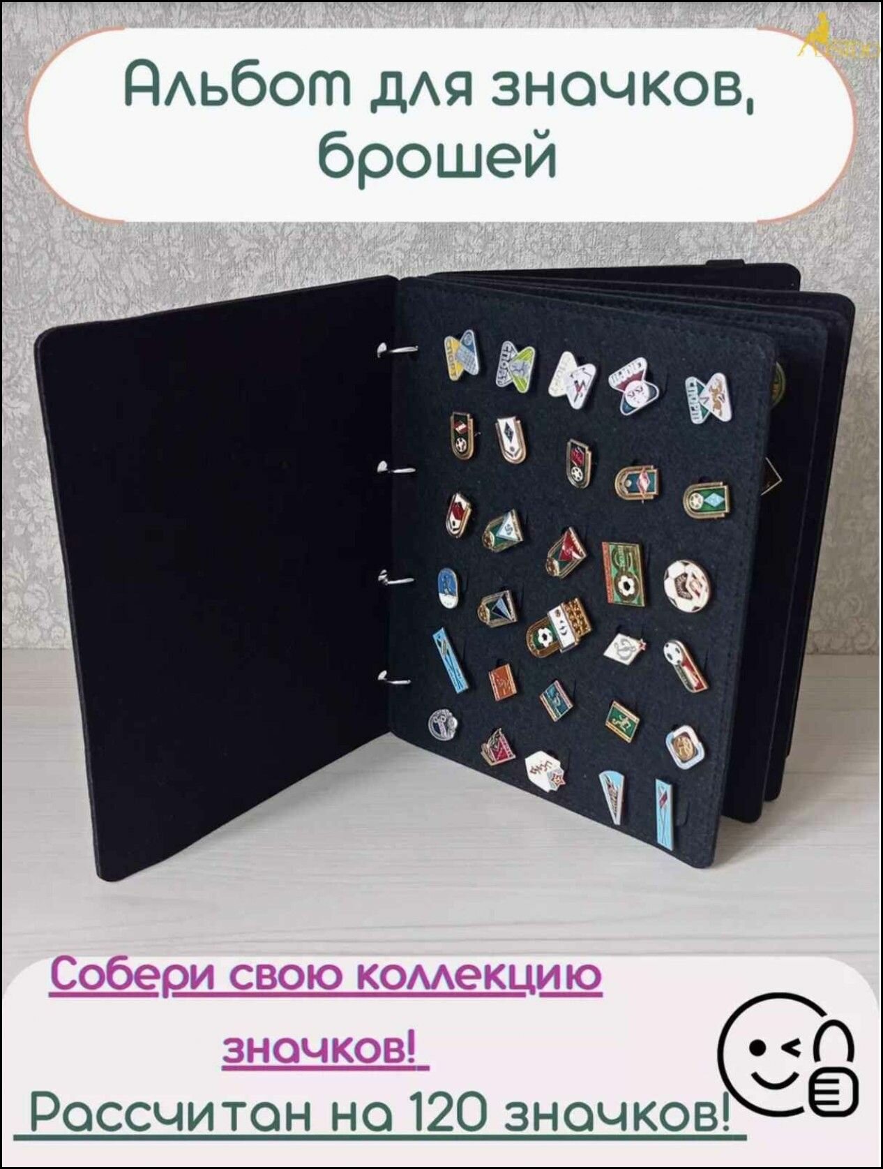 Альбом для коллекционирования значков, ордена, медали, значки