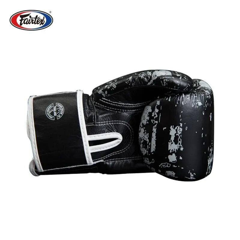 Fairtex BGV1 Black Cloud Dark Cloud V Боксерские перчатки 12 унций для тайского бокса и традиционного бокса — фото 1