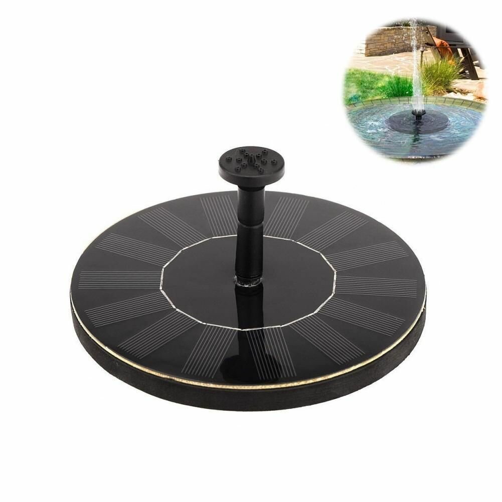 Фонтан на солнечной батарее садовый Уличный фонтанчик для пруда, бассейна