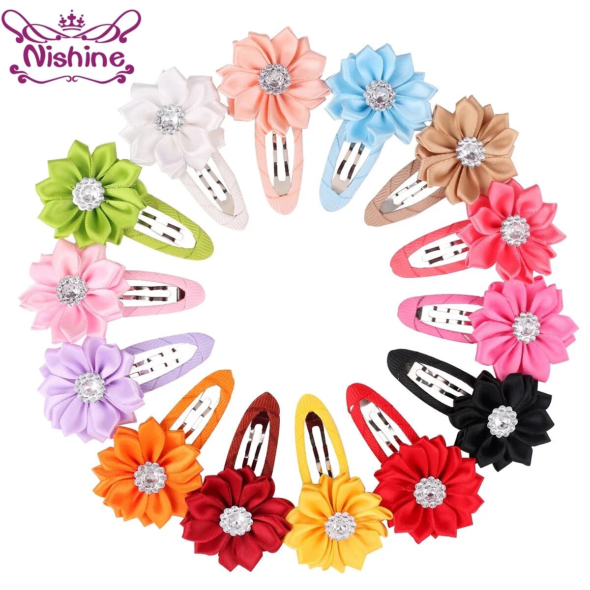 Заколки для волос Nishine, 10 шт.