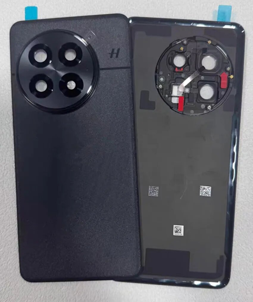 Задняя крышка OnePlus 13, черная с блоком камеры