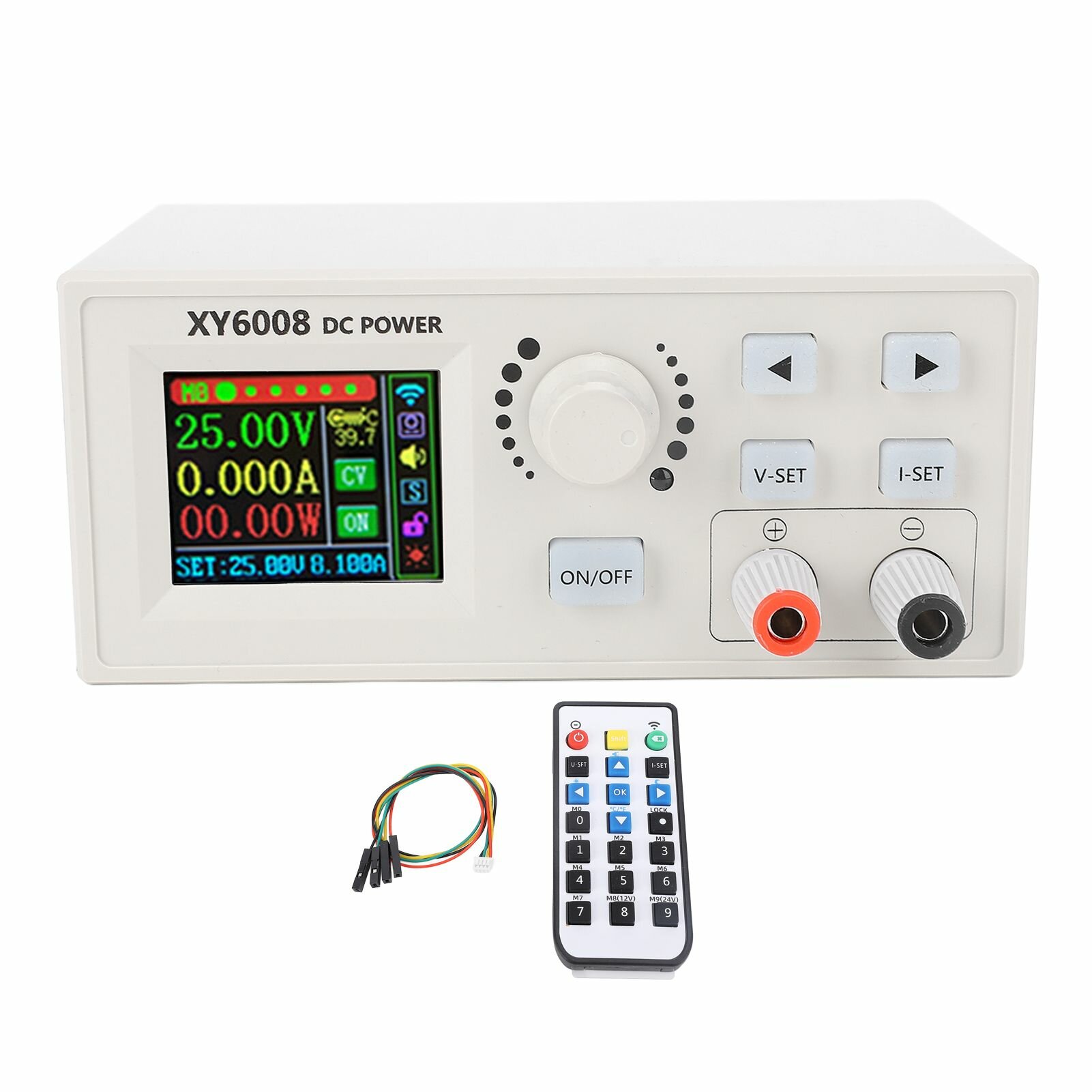 XY6008 Регулируемый источник питания постоянного тока с ЧПУ, вход 6-70 В, выход 0-60 В, 480 Вт, регулятор напряжения постоянного тока для светодиодной лаборатории