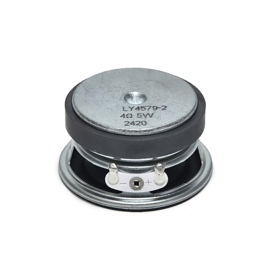 45-мм Сабвуферный Динамик 4Ω 5 Вт Низкочастотный Динамик Звук Домашнего Кинотеатра Громкоговоритель На Книжной Полке Мощный Bluetooth-совместимый Динамик