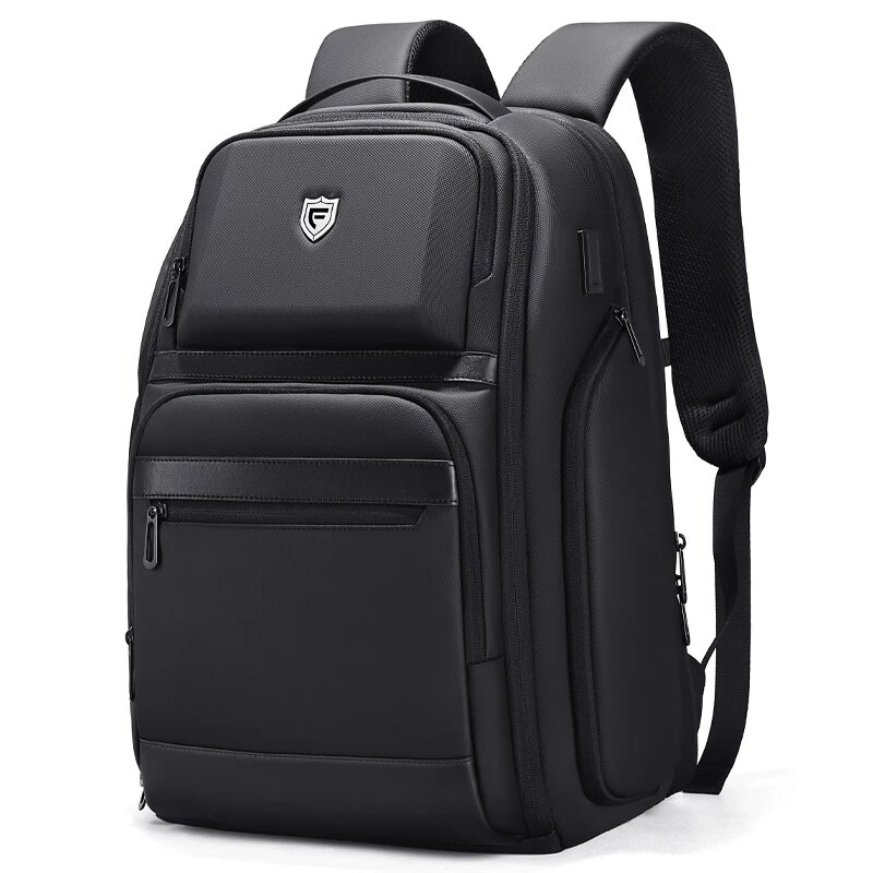 Мужской деловой рюкзак Fenruien Black 17.3"