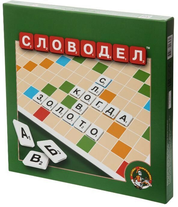 Игра настольная "Словодел" изд. Десятое королевство (картон) арт. 02648