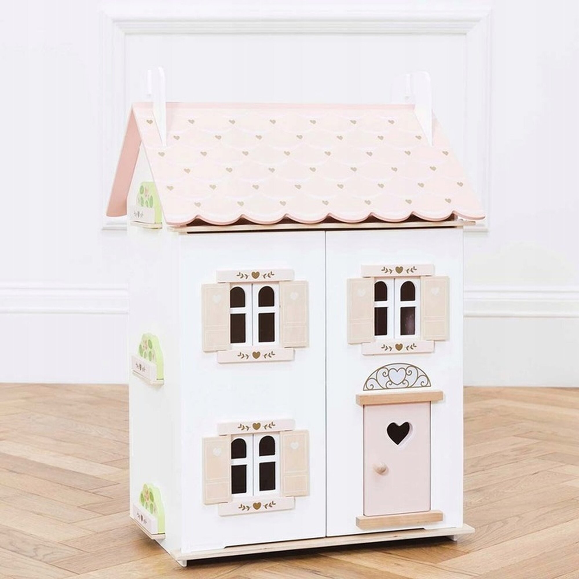 Кукольный деревянный домик Le Toy Van-"Розовое сердце"43,5 x35,5 x 65,5 см 5060692631246