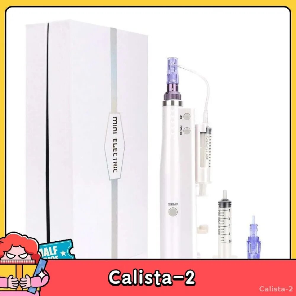 Косметологический комбайн для мезо и биоревитализации, аппарат для лица, белый