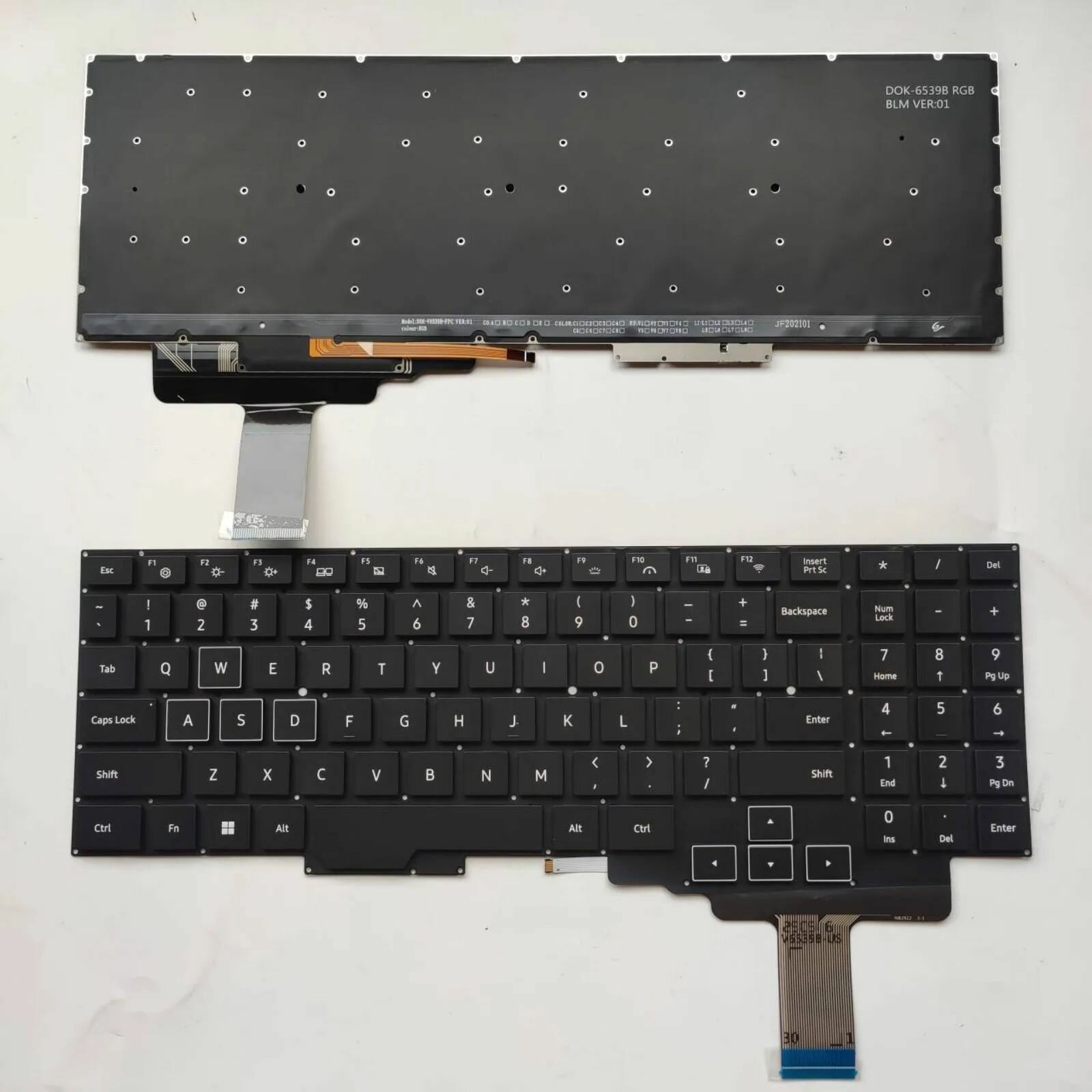 Американская раскладка для клавиатур MECHREVO Jiaolong 16 16K 16Pro-74603 16Pro-746q1 16-76Q2 клавиатура ноутбука