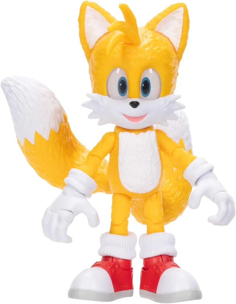 Фигурка Тейлз из фильма Соник в кино 3 Sonic The Hedgehog 3 высокоартикулированная