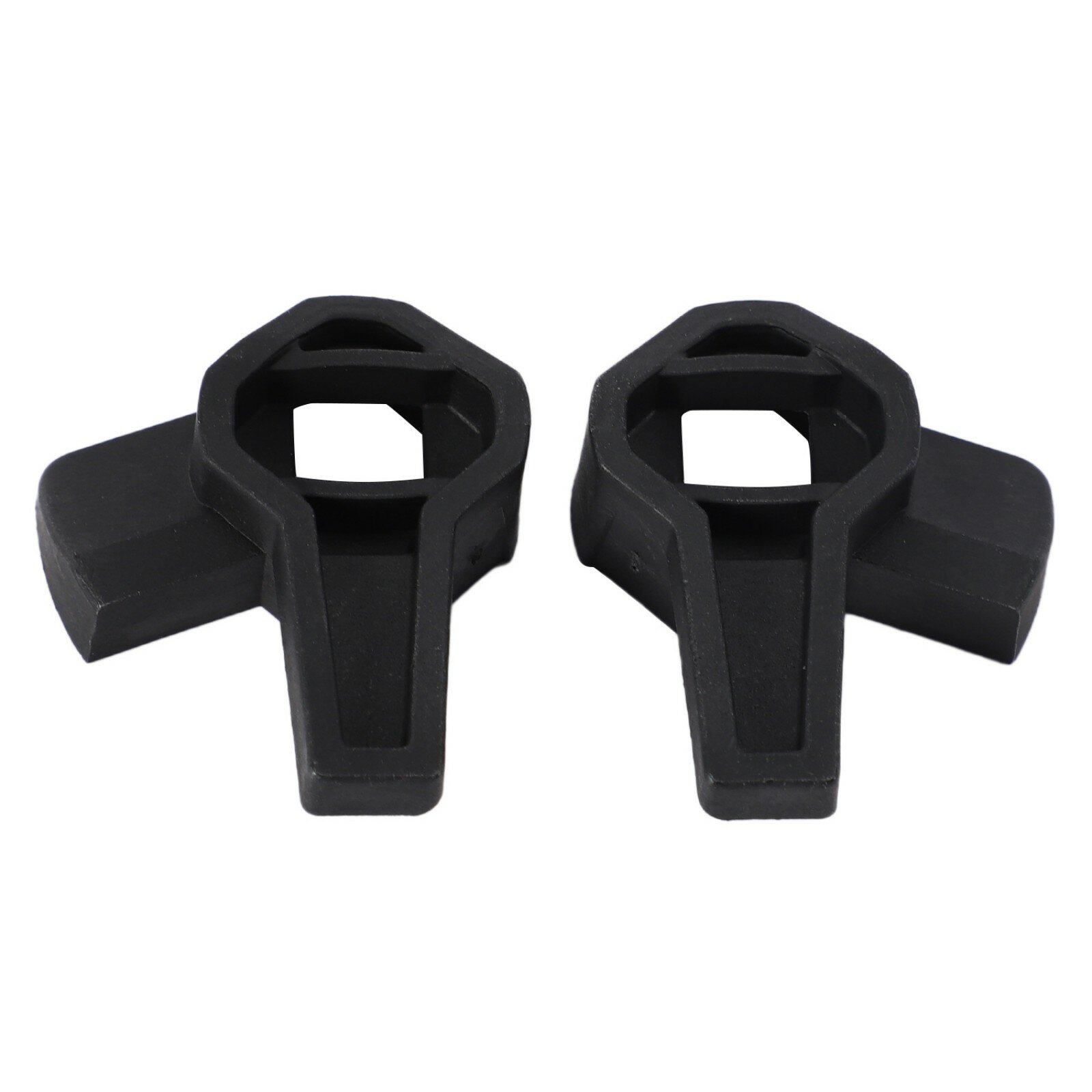 Замок капота MyPads для Smart Fortwo 451 W451 2007-2014 ABS пластик черный комплект 2 шт