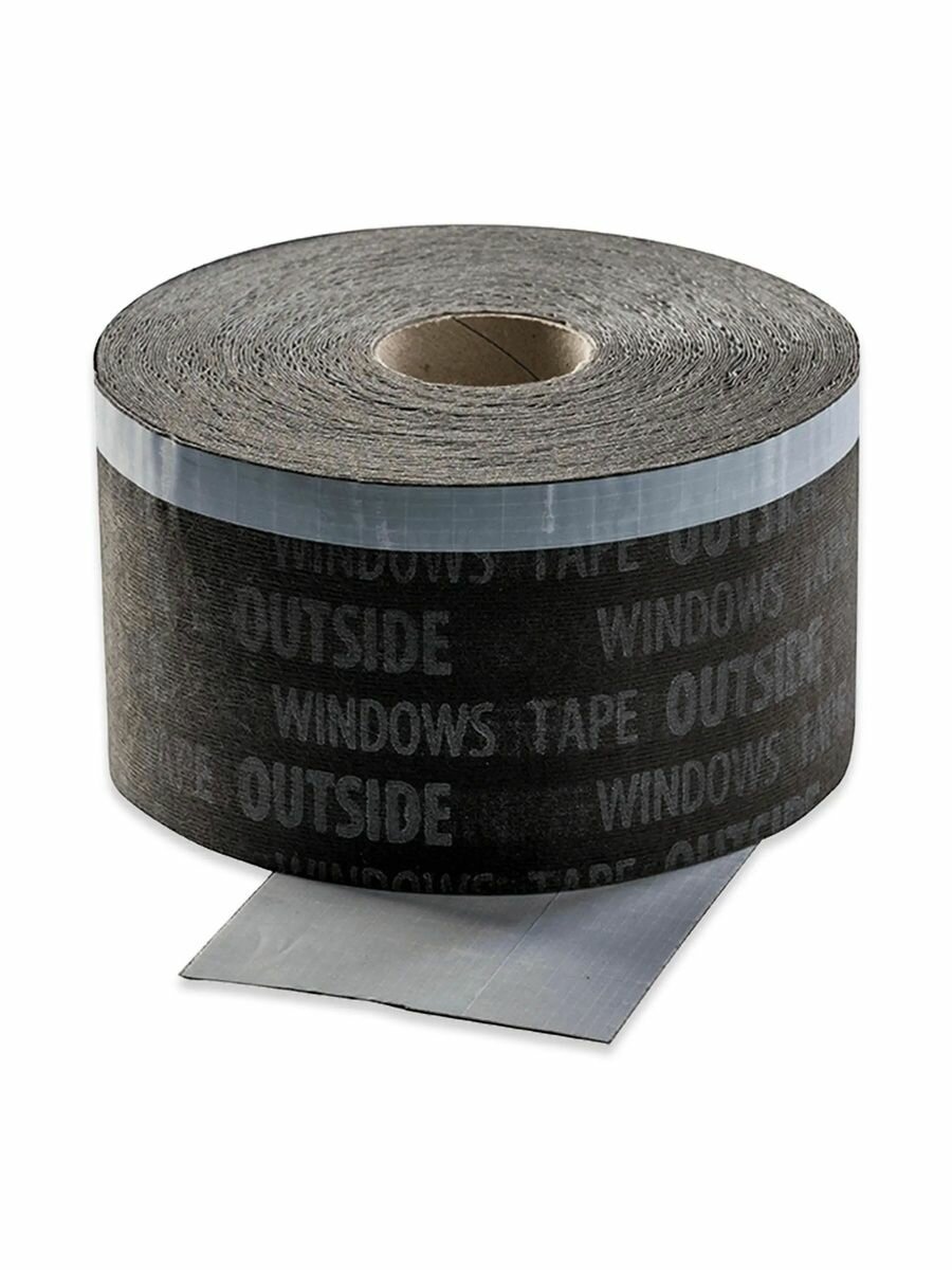 Лента монтажная самоклеящаяся паропроницаемая внешняя WINTAPE UV+ TOTAL, 100 mm x 25 m