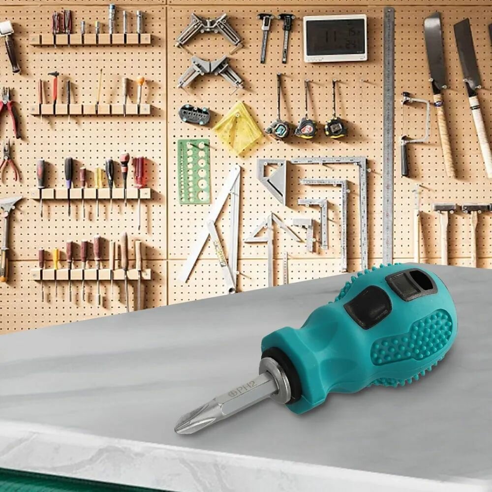 Набор из 3 предметов с 6,35-битной ручкой и 1/4-дюймовой отверткой с универсальным гнездом