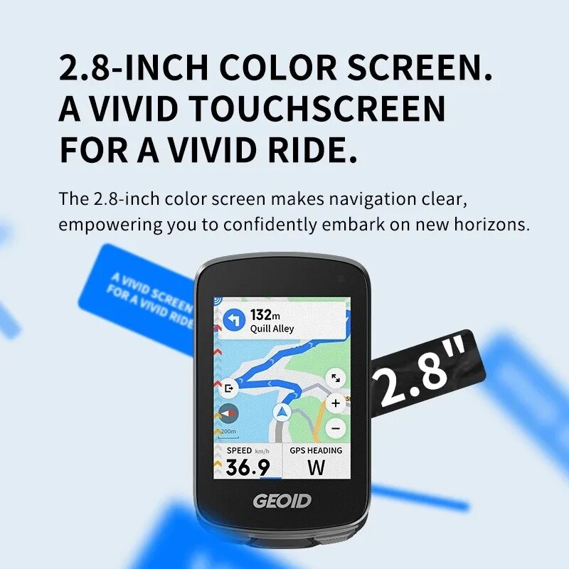 GEOID CC700 Pro Велокомпьютер с защитной пленкой — фото 1