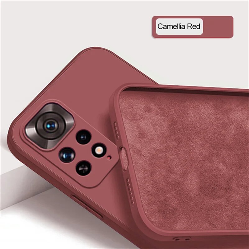 Чехол Camellia Red для Redmi Note 9 Pro
