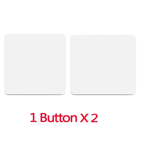 Умный настенный выключатель Yeelight YLKG12YL/YLKG13YL/YLKG14YL single button 2pcs