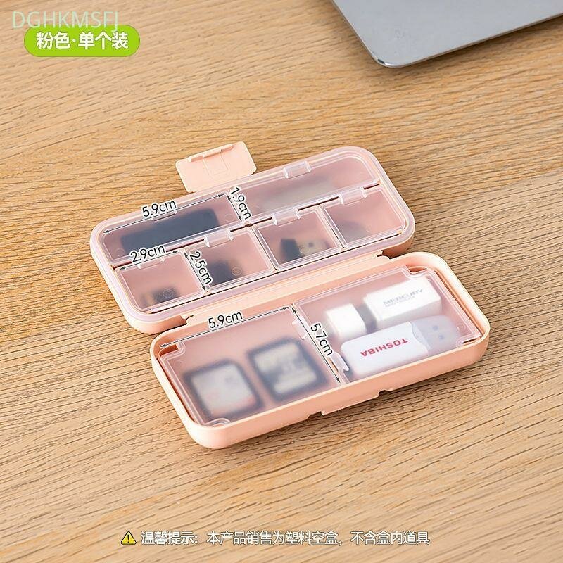 Кейс для флэшки и SD-карт, органайзер USB хранения