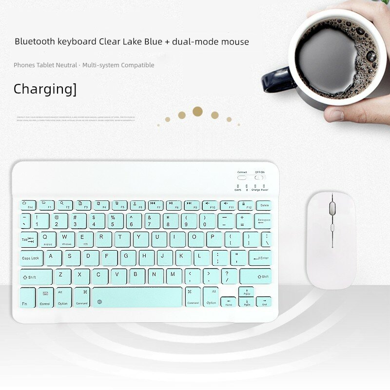 Подходит для Bluetooth-клавиатры Apple iPad Air7, новой беспроводной клавиатуры pro11, мыши для iPad Air6/5 10/11
