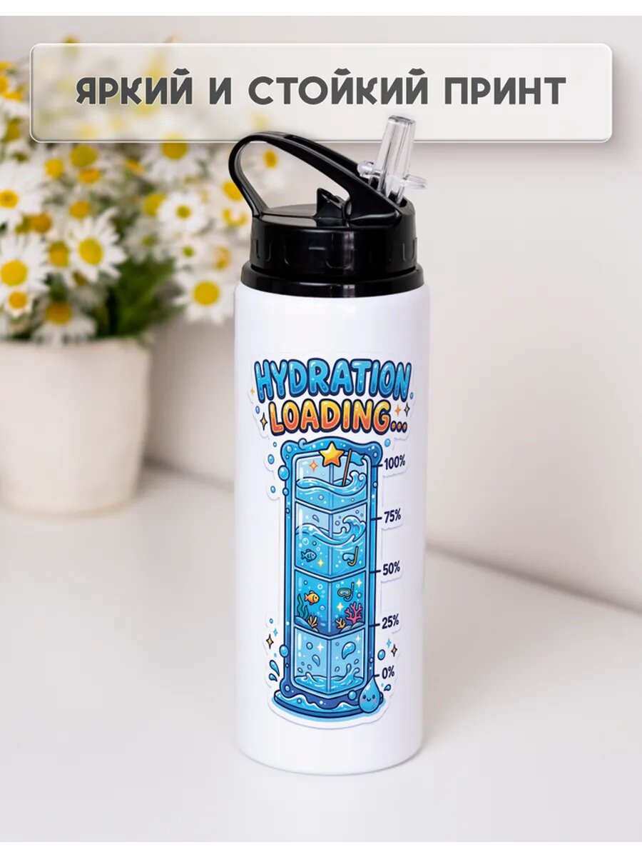 Бутылка для воды Hydration loading — фото 1