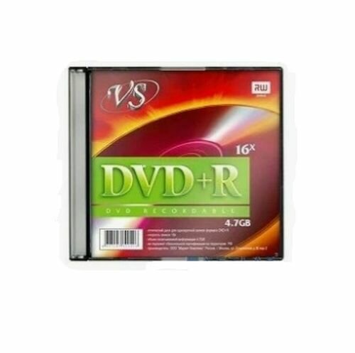 Компакт-диск записываемый DVD+R 4.7 GB 16x SL/5