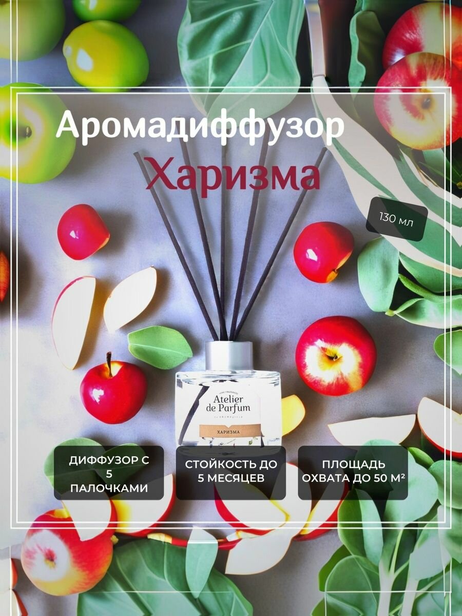 Диффузор для дома "Харизма" Atelier de Parfum, 130 мл.