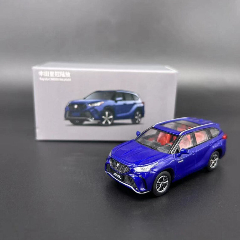 Модель автомобиля из сплава JKM Lexus is300 Toyota Highlander XSE Crown Land