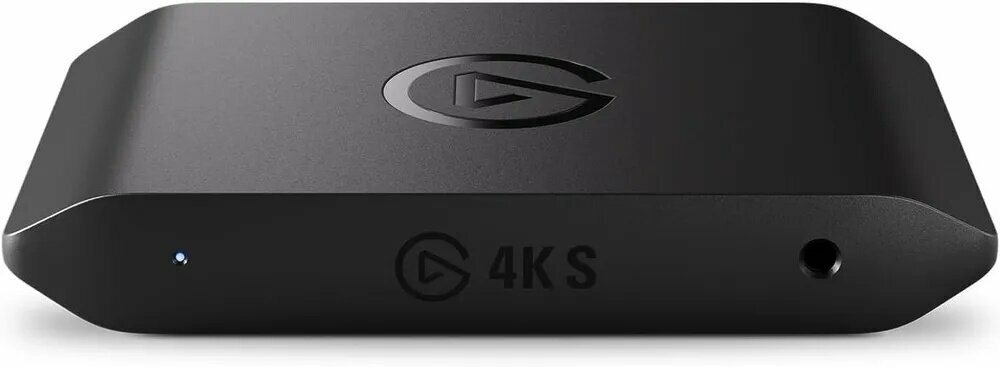 Elgato 4K S внешняя карта захвата для PS5, Xbox Series X/S, Switch 2, ПК, Mac и iPad Поддерживает передачу и захват 4K60, 1440p120 или 1080p240.