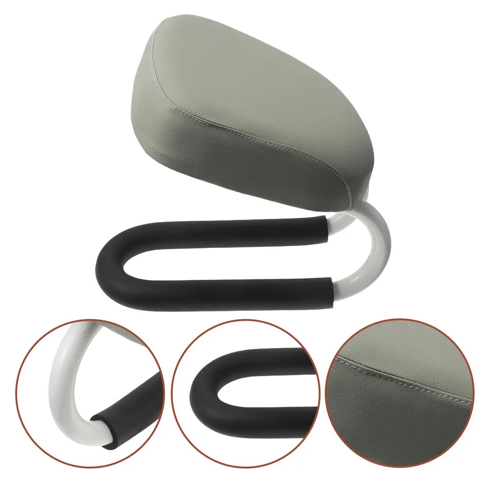 Светло-зеленый эргономичный медитативный табурет из металла для йоги и молитвы, Light Green,26.62CM,