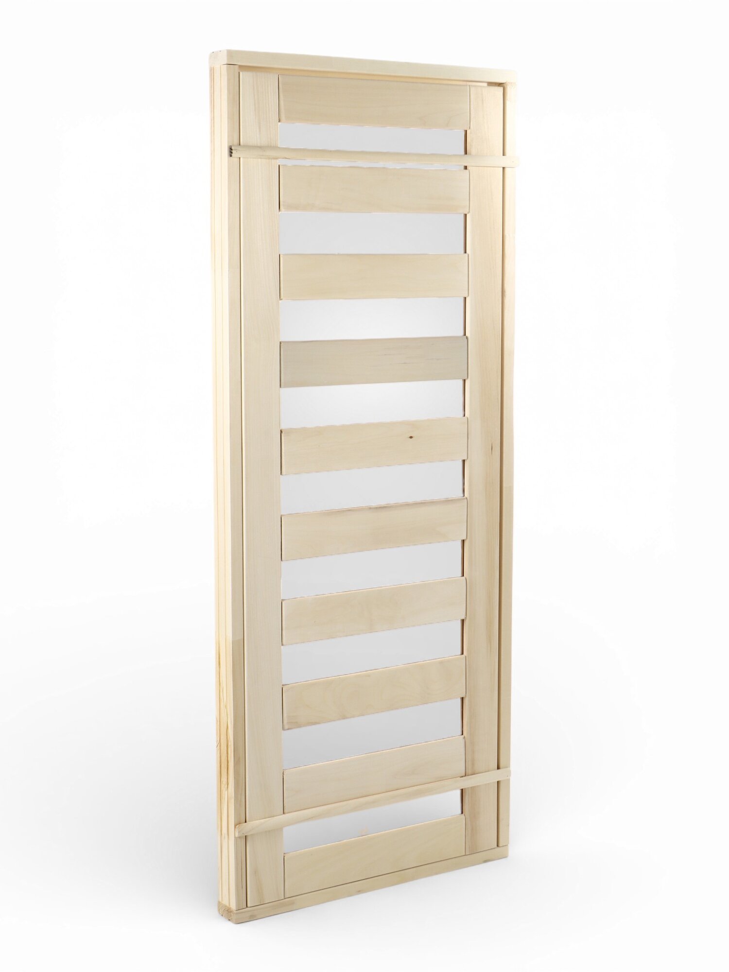 Дверь для бани и сауны стеклянная "Зебра", размер коробки 170х70 см, 4 мм