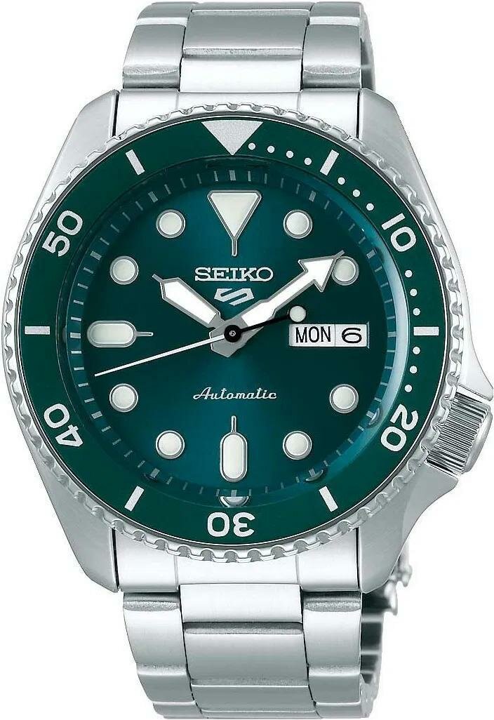 Наручные часы SEIKO 5 Sports, зеленый — фото 1