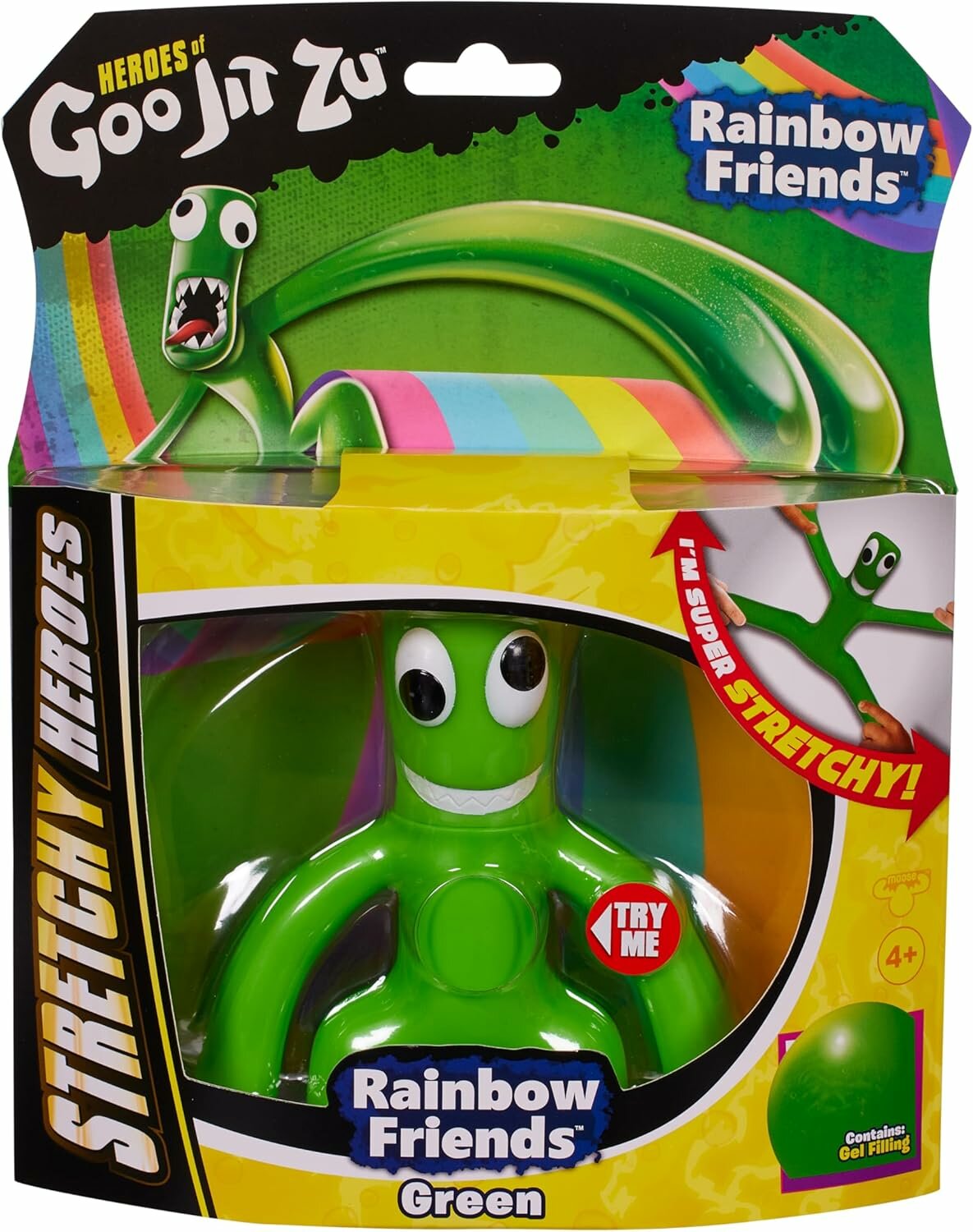 Герои Goo Jit Zu Rainbow Friends, зеленый