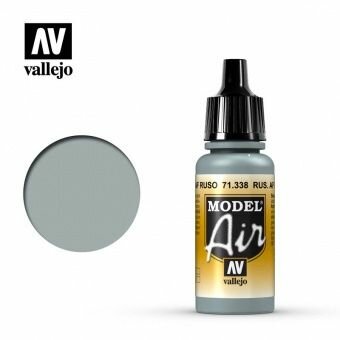 71338 Краска Vallejo Model Air Русский AF Серо-голубой 18мл