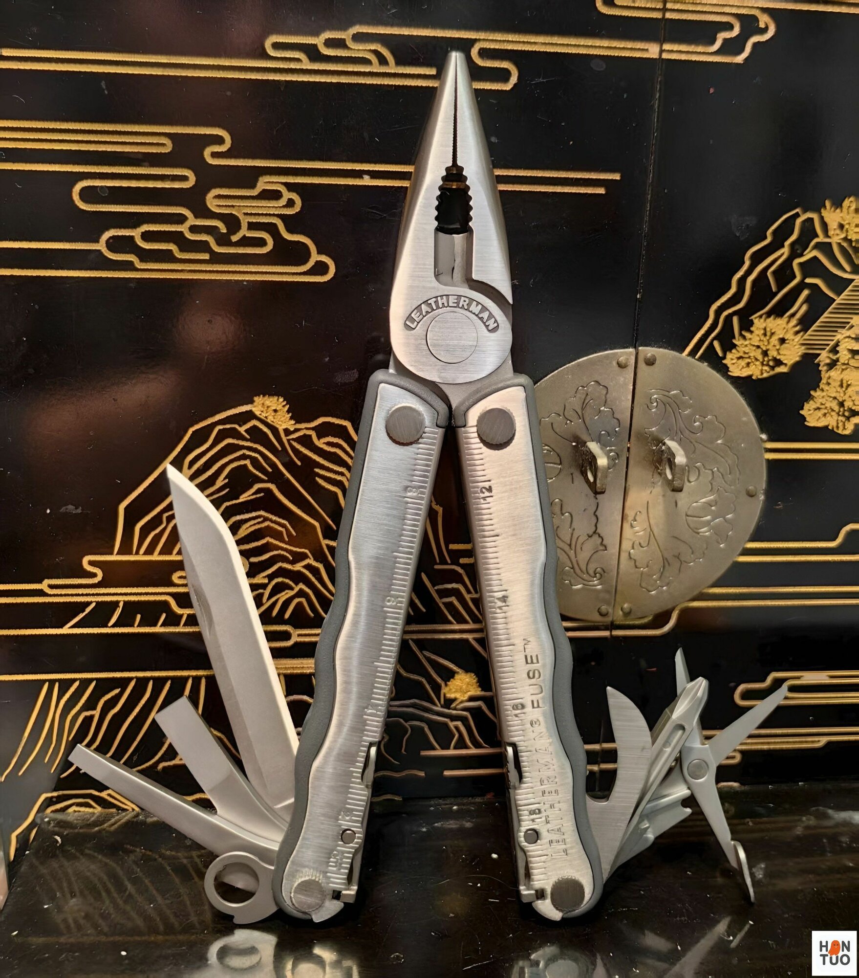 Leatherman Fuse+Кожаный Модель многофункциональных плоскогубцев